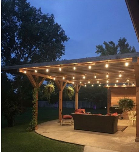 Outdoor IP65 Waterproof Gazebo LED lights 14.4m | Hercules Gazebo®